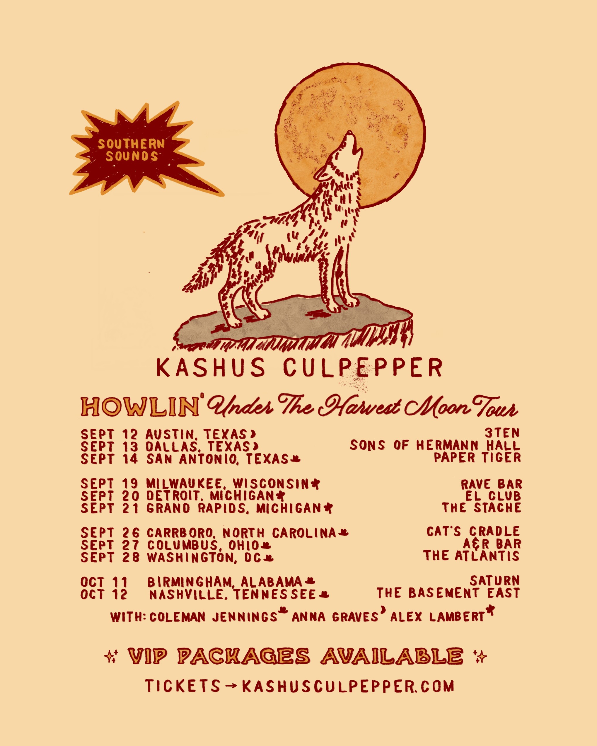 KASHUS CULPEPPER PLOTS THE HOWLIN' UNDER THE HARVEST MOON TOUR | Big Loud