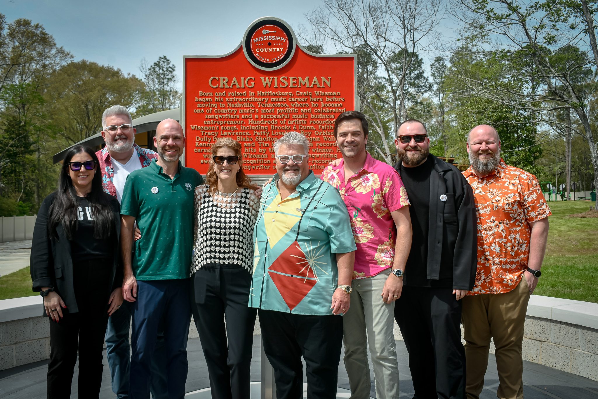 CRAIG WISEMAN HONORED WITH MISSISSIPPI COUNTRY MUSIC TRAIL MARKER AND ...