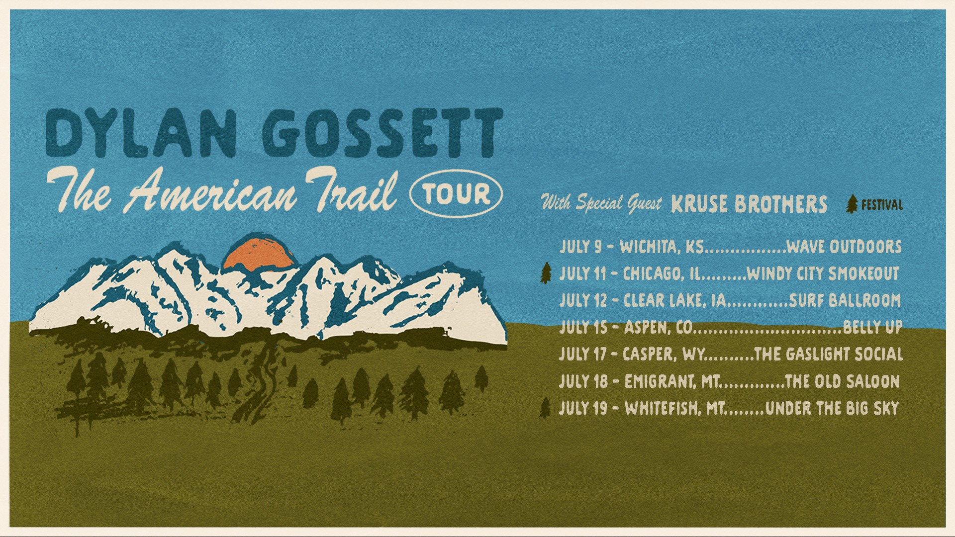 TEXAS SINGER-SONGWRITER DYLAN GOSSETT ANNOUNCES SUMMER RUN THE AMERICAN ...
